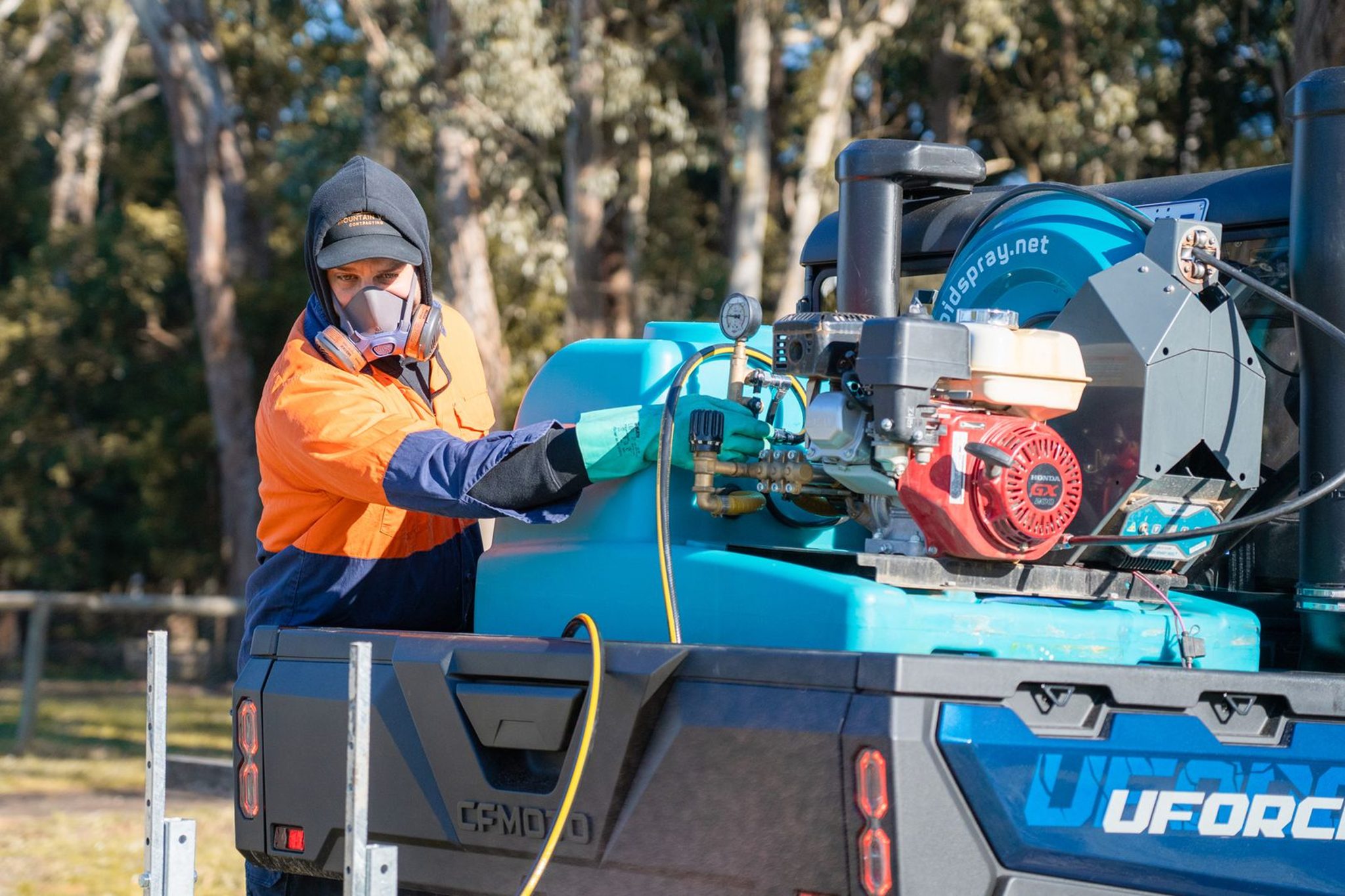 Ground Spraying - Gorse Control
